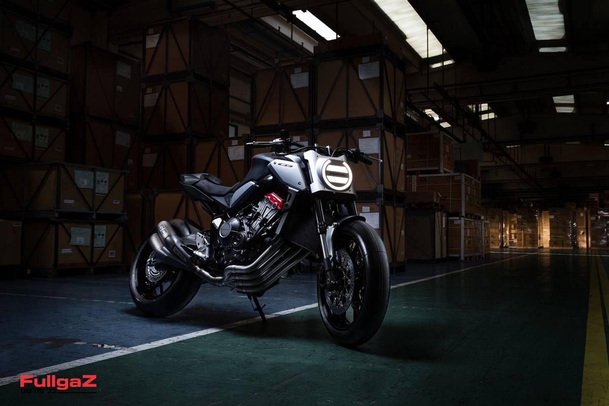 תרגיל בעיצוב: הונדה CB650F נאו ספורט קפה - FullgaZ
