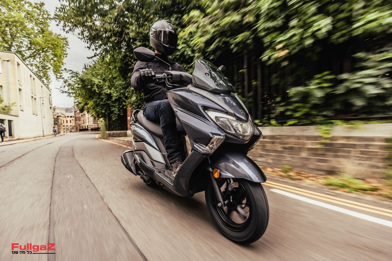 חדש בארץ: סוזוקי בורגמן 125 - FullgaZ