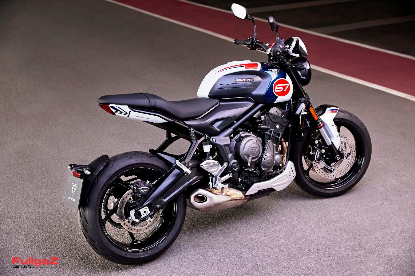 טריומף: מהדורה מיוחדת של הטרידנט 660 - FullgaZ