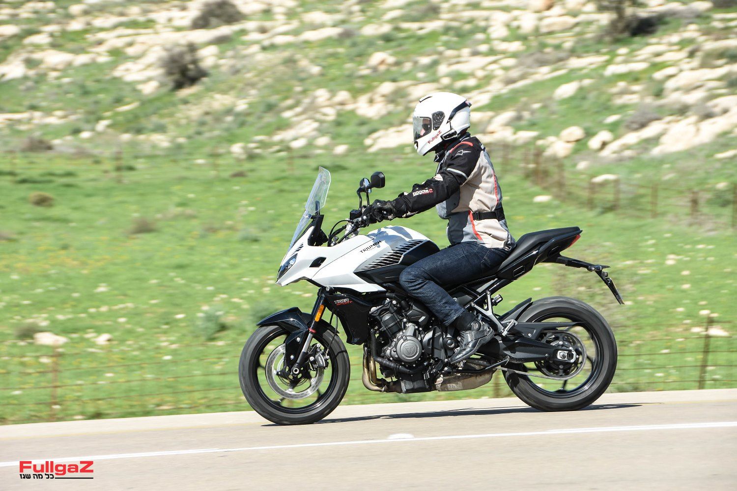 רכיבה ראשונה: טריומף טייגר ספורט 660 - FullgaZ