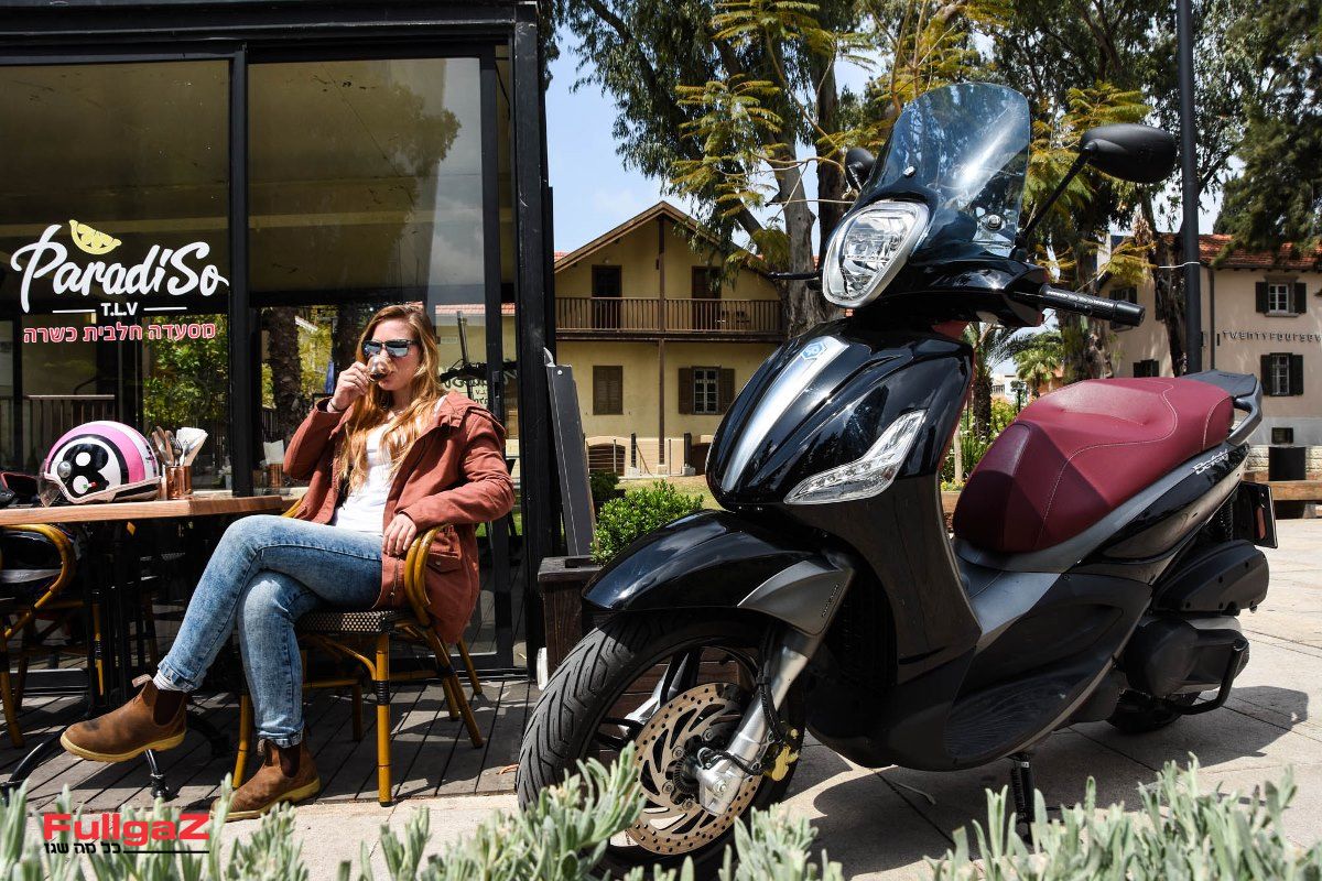 רכיבה ראשונה: פיאג'ו בוורלי 350 - FullgaZ