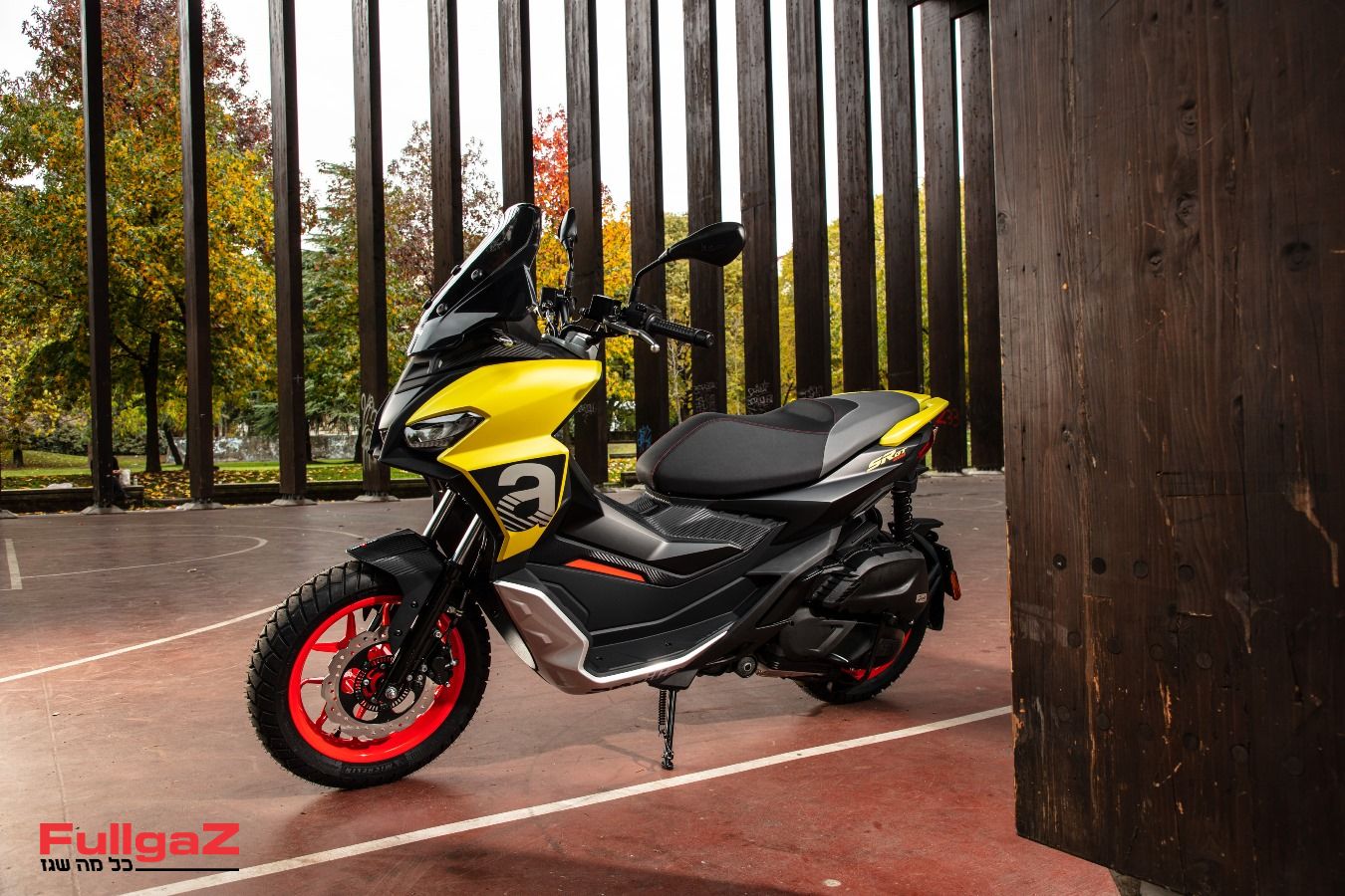 חדש בארץ: אפריליה SR GT בשני נפחים - FullgaZ