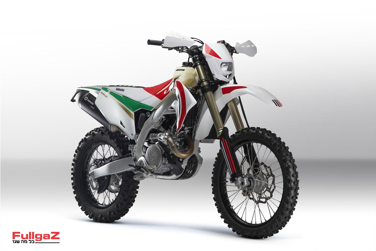 בימוטה מפתיעה עם ה-BX450 - אופנוע אנדורו קרבי - FullgaZ
