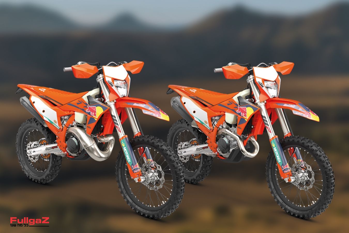 ק.ט.מ מציגה: מהדורת האלופים של אופנועי האנדורו - FullgaZ