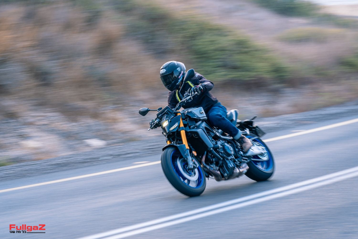 רכיבה ראשונה: ימאהה MT-09 דור רביעי - FullgaZ