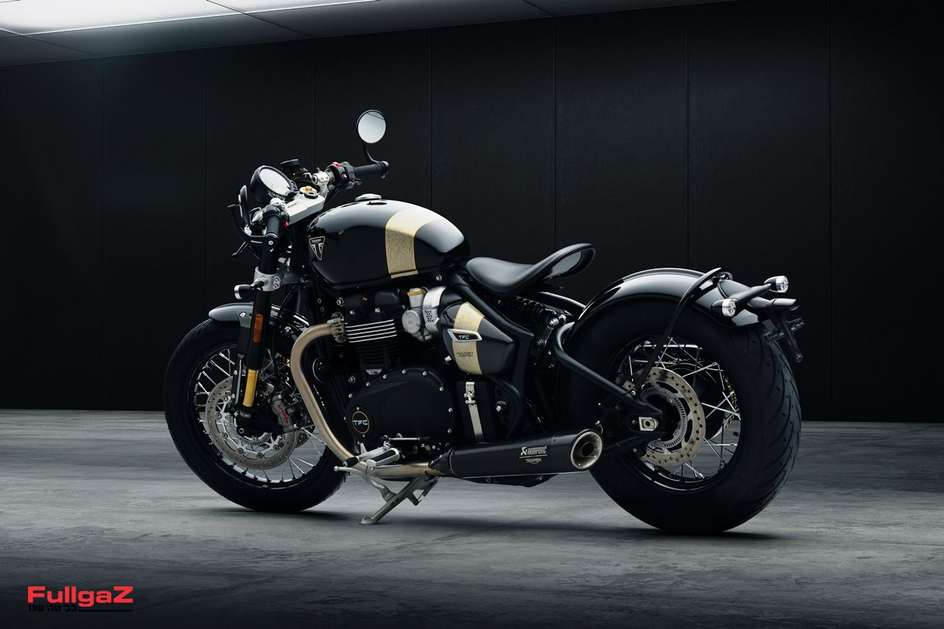 טריומף: גרסת TFC מיוחדת לבונוויל בובר - FullgaZ