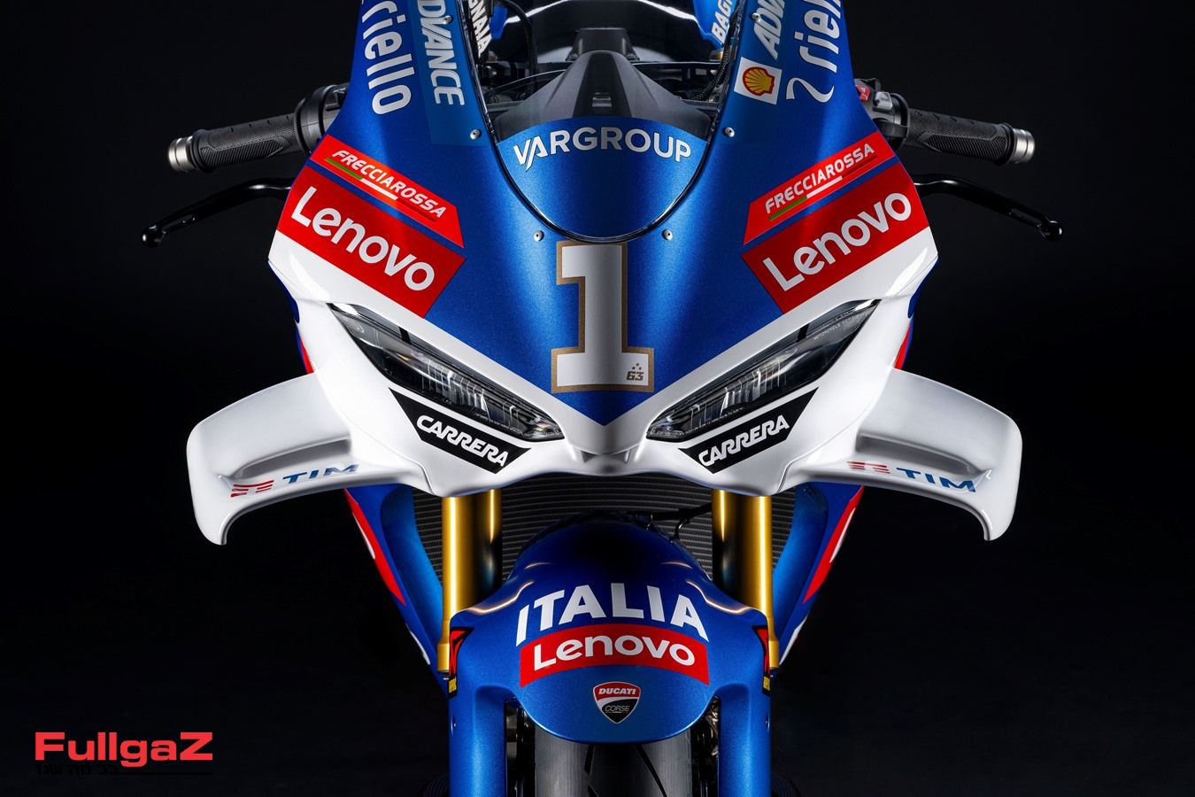 דוקאטי: גרסת טריקולור מיוחדת לפניגאלה V4 - FullgaZ