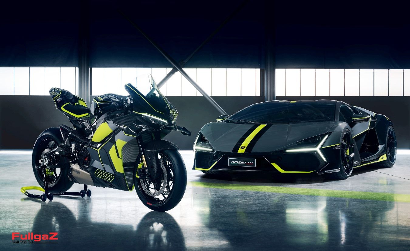 דוקאטי מציגה: פניגאלה V4 S למבורגיני - FullgaZ