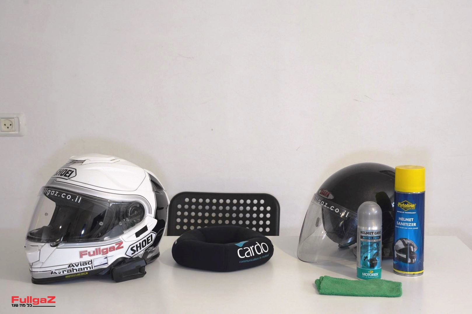 מדריך וידאו: ניקוי ריפודי הקסדה - FullgaZ